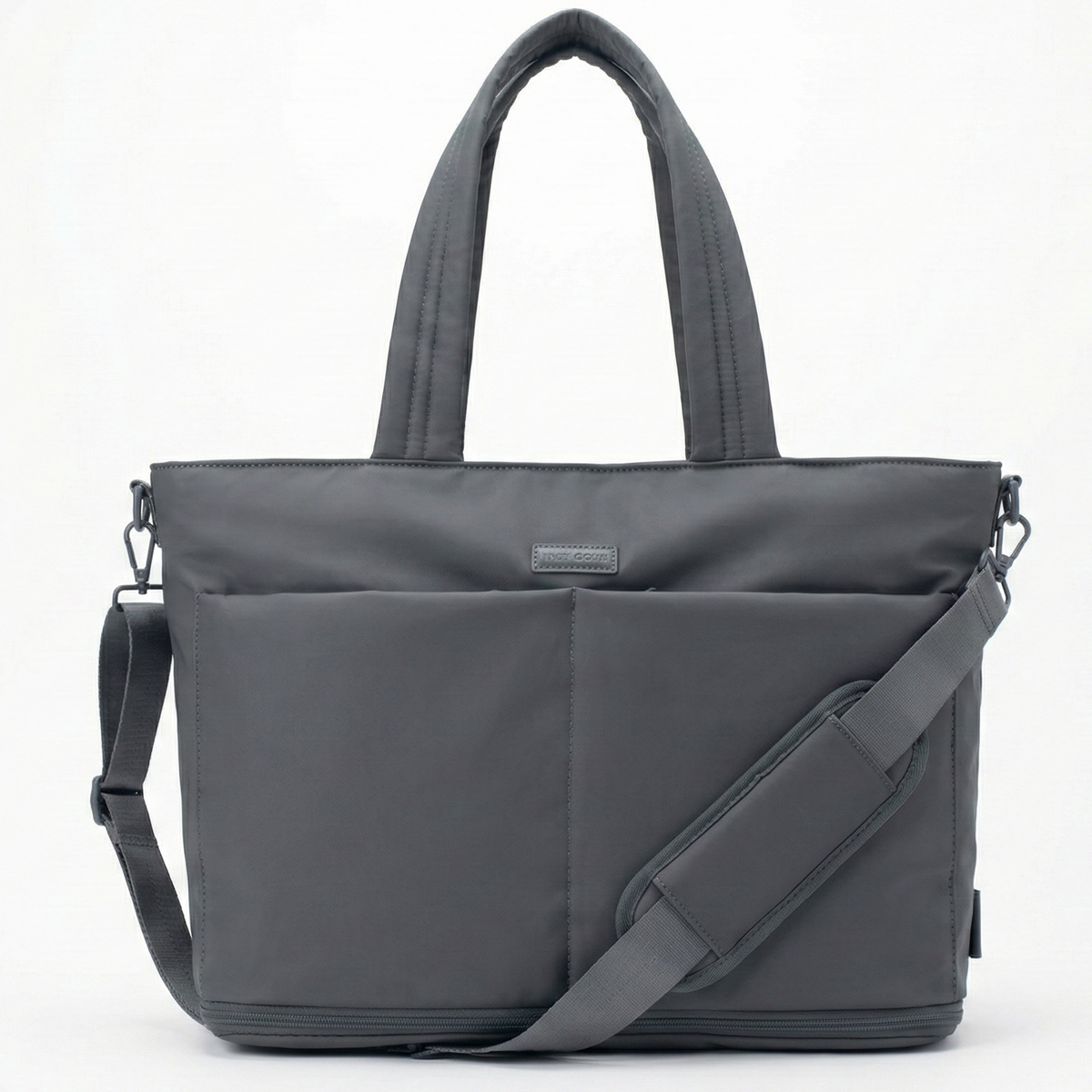 Tate Tote Bag | Work Laptop | Travel Carry On | Slate – PINK COVE